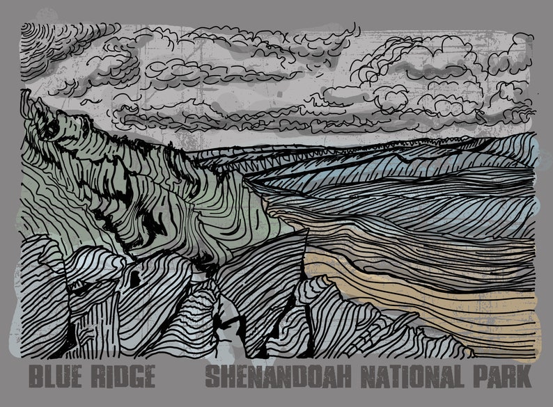 Shenandoah National Park Tee | National Parks | National Park Gifts ...