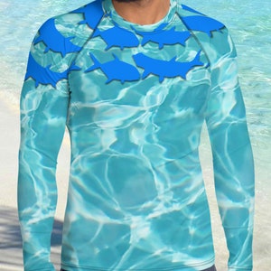 Men's Permit Tarpon Water Camo Graphic Dry Fit Performance Moisture ...