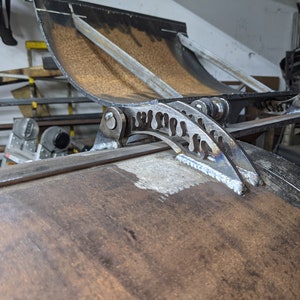 Heavy Duty Bbq Pit Hinge(drip) - Etsy