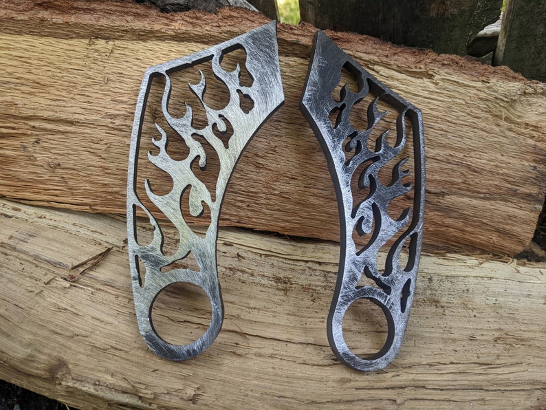 Bbq Pit Handle (fire) - Etsy