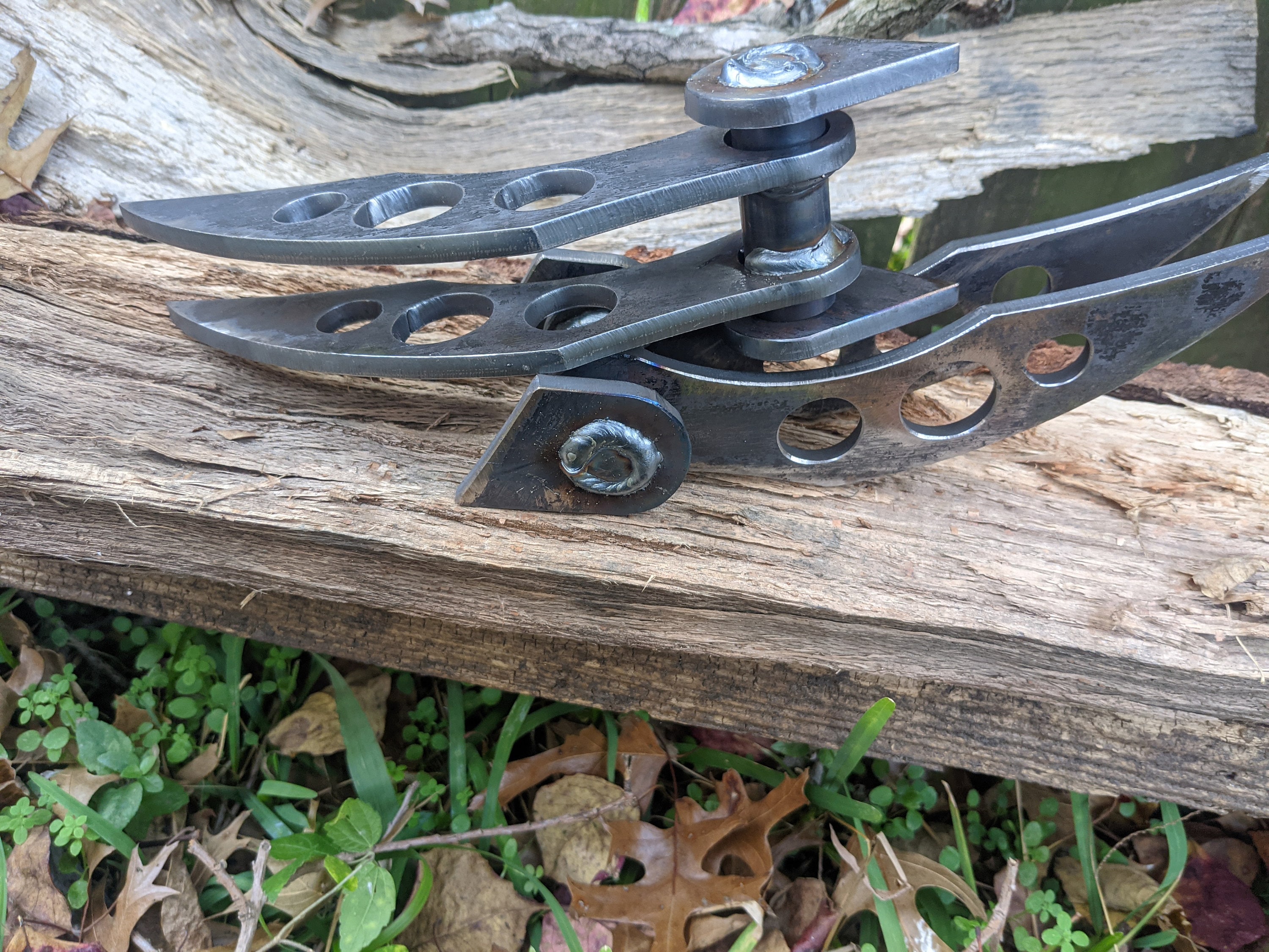 Heavy Duty Bbq Pit Hinge - Etsy