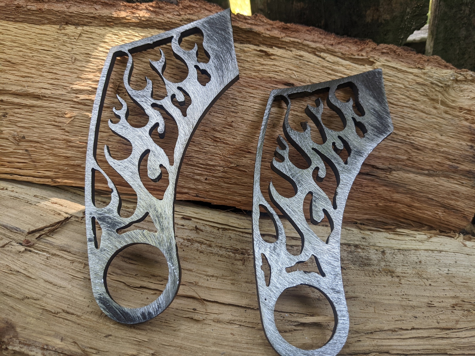 Bbq Pit Handle (fire) - Etsy