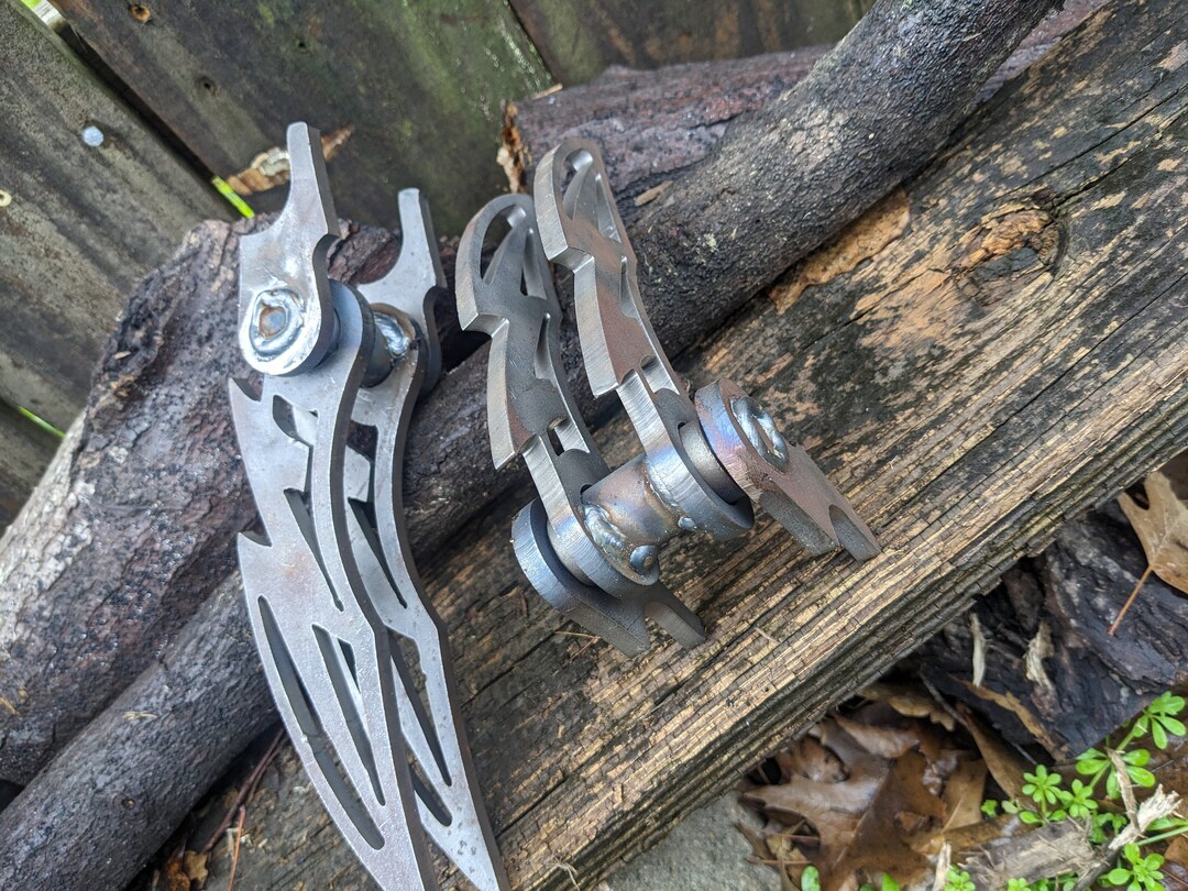 Heavy Duty Bbq Pit Hinge - Etsy