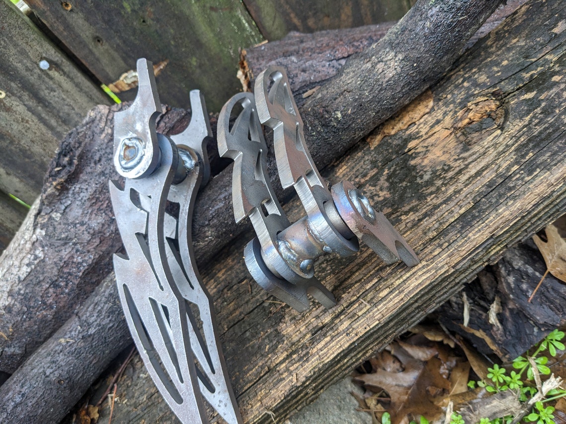 Heavy Duty Bbq Pit Hinge - Etsy