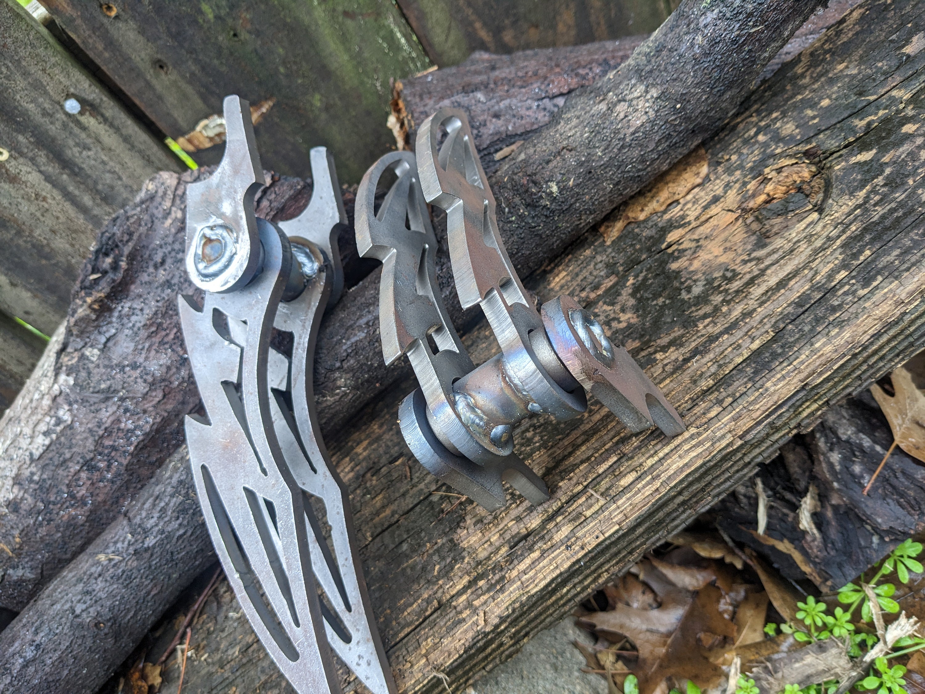 Heavy Duty Bbq Pit Hinge - Etsy