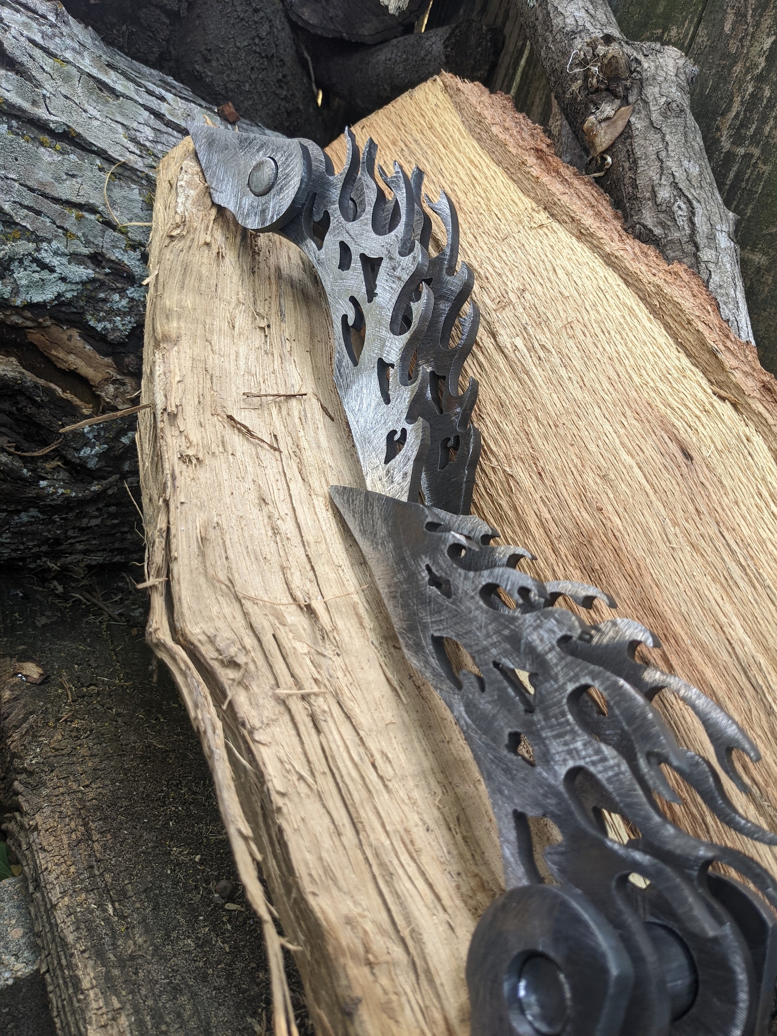 Heavy Duty Bbq Pit Hinge (fire) - Etsy