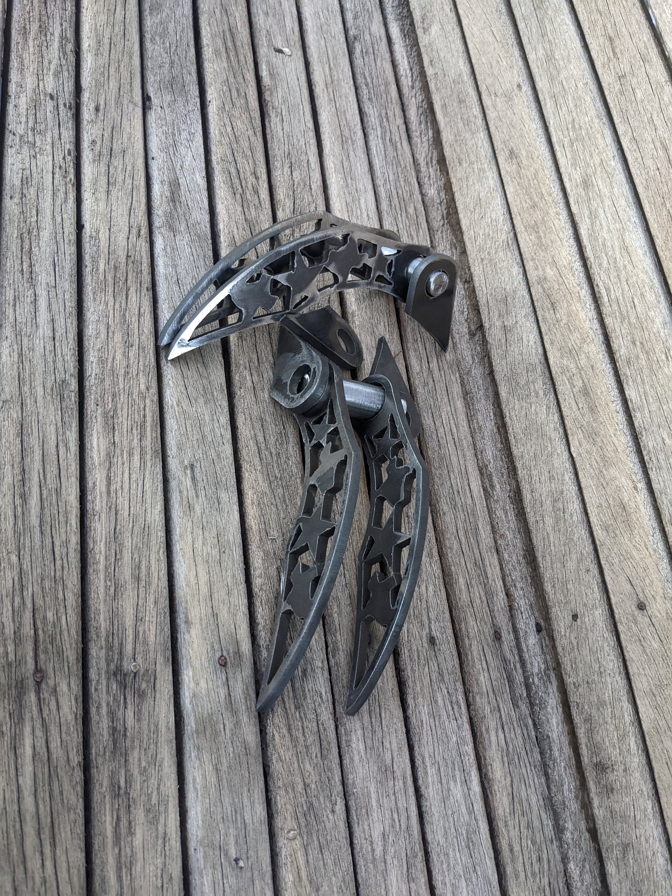 Heavy Duty Bbq Pit Hinge(texas) - Etsy