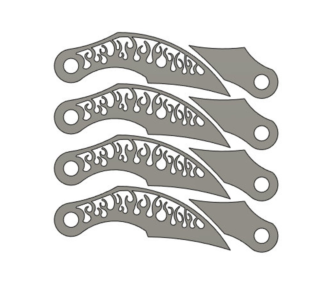 BBQ Pit Hinge (flame) - Etsy