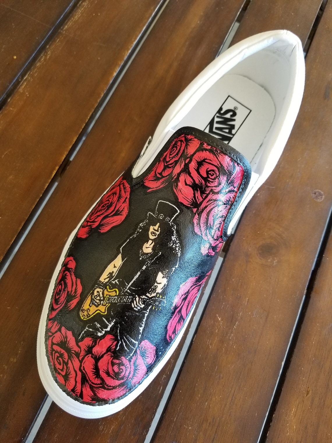ROCK Theme Custom VANS | Etsy