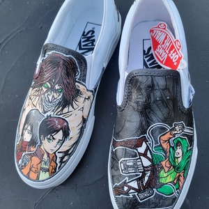 ANIME Custom VANS - Etsy