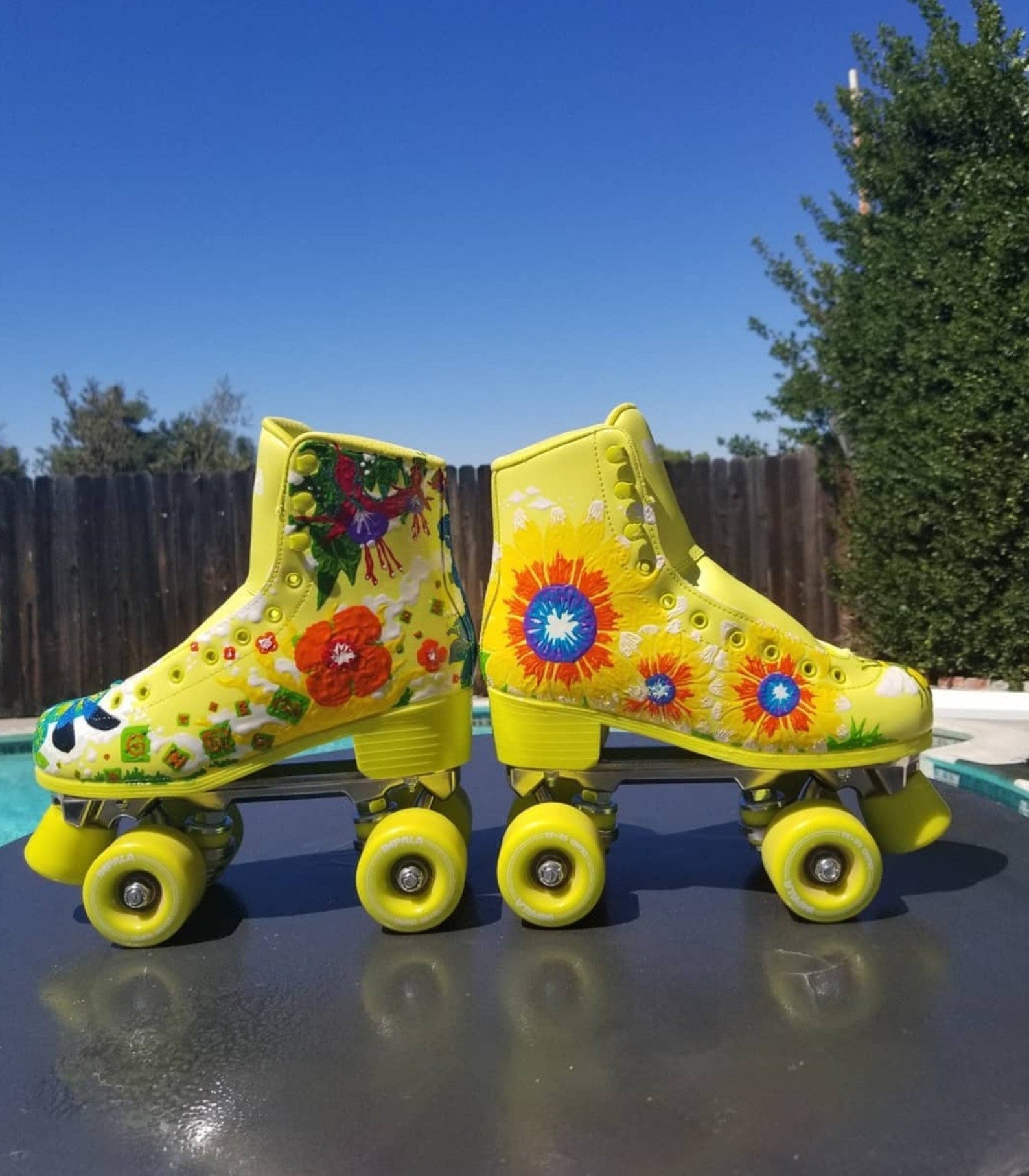 NATURE Inspired or Customize Your Own Roller Skates - Etsy