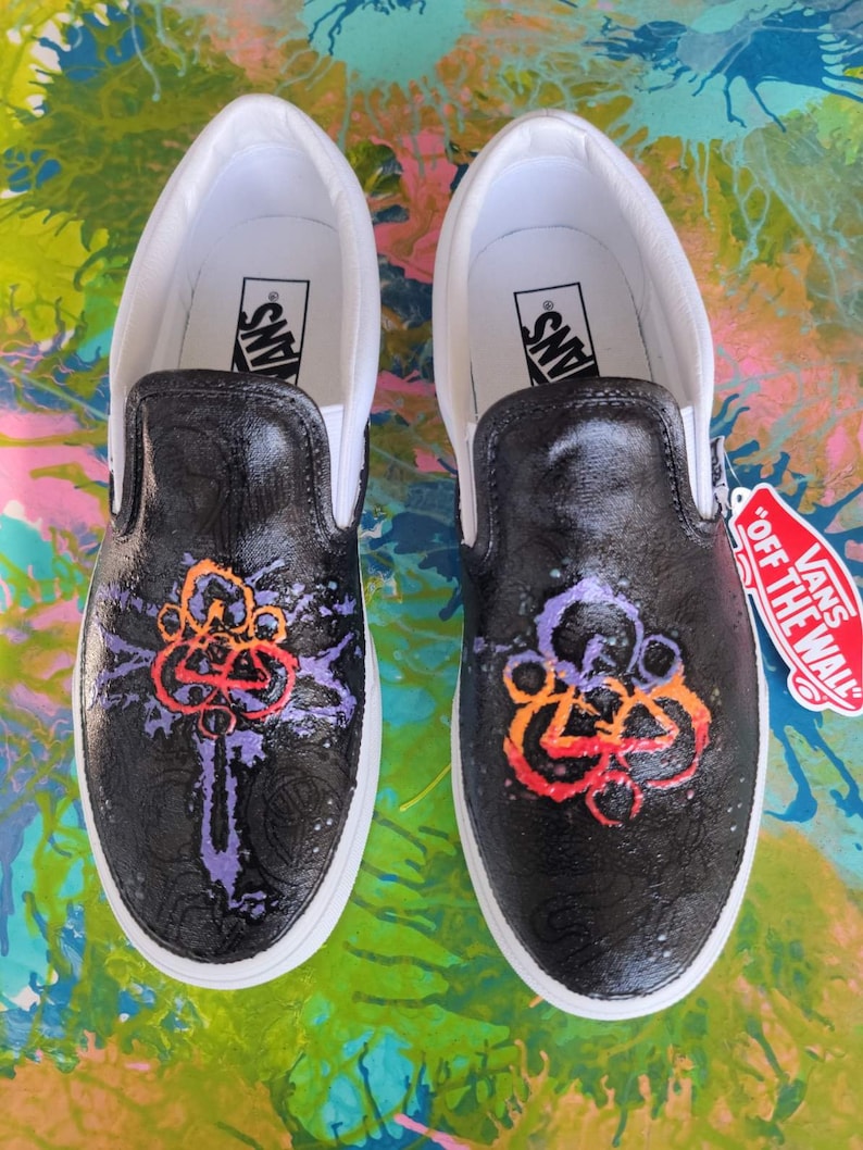 ROCK Theme Custom VANS - Etsy