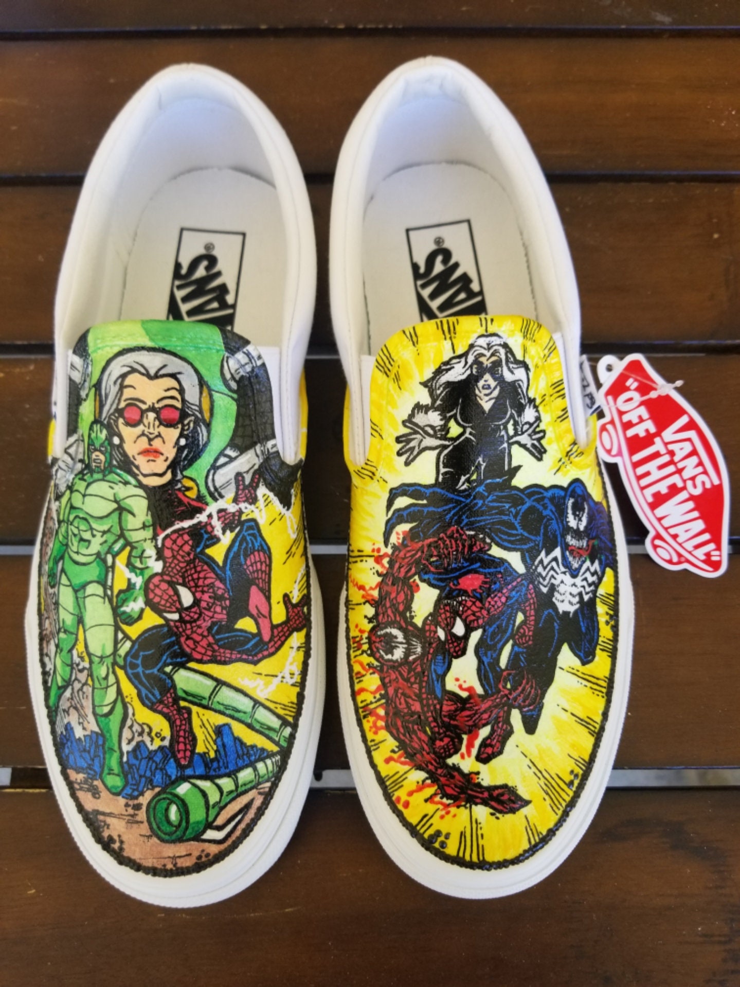 Spider-man Custom Theme Shoes - Etsy