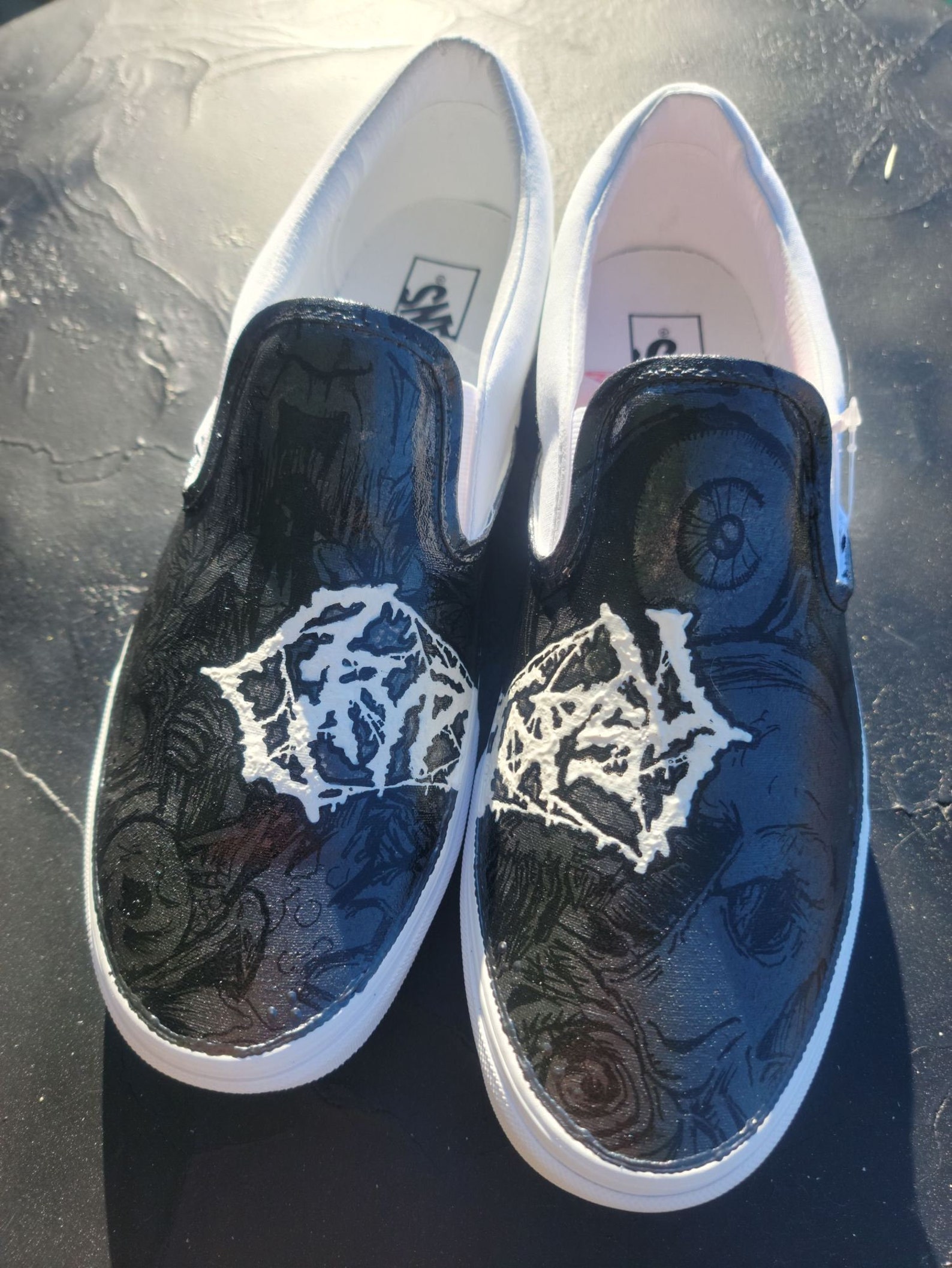 ROCK Theme Custom VANS - Etsy