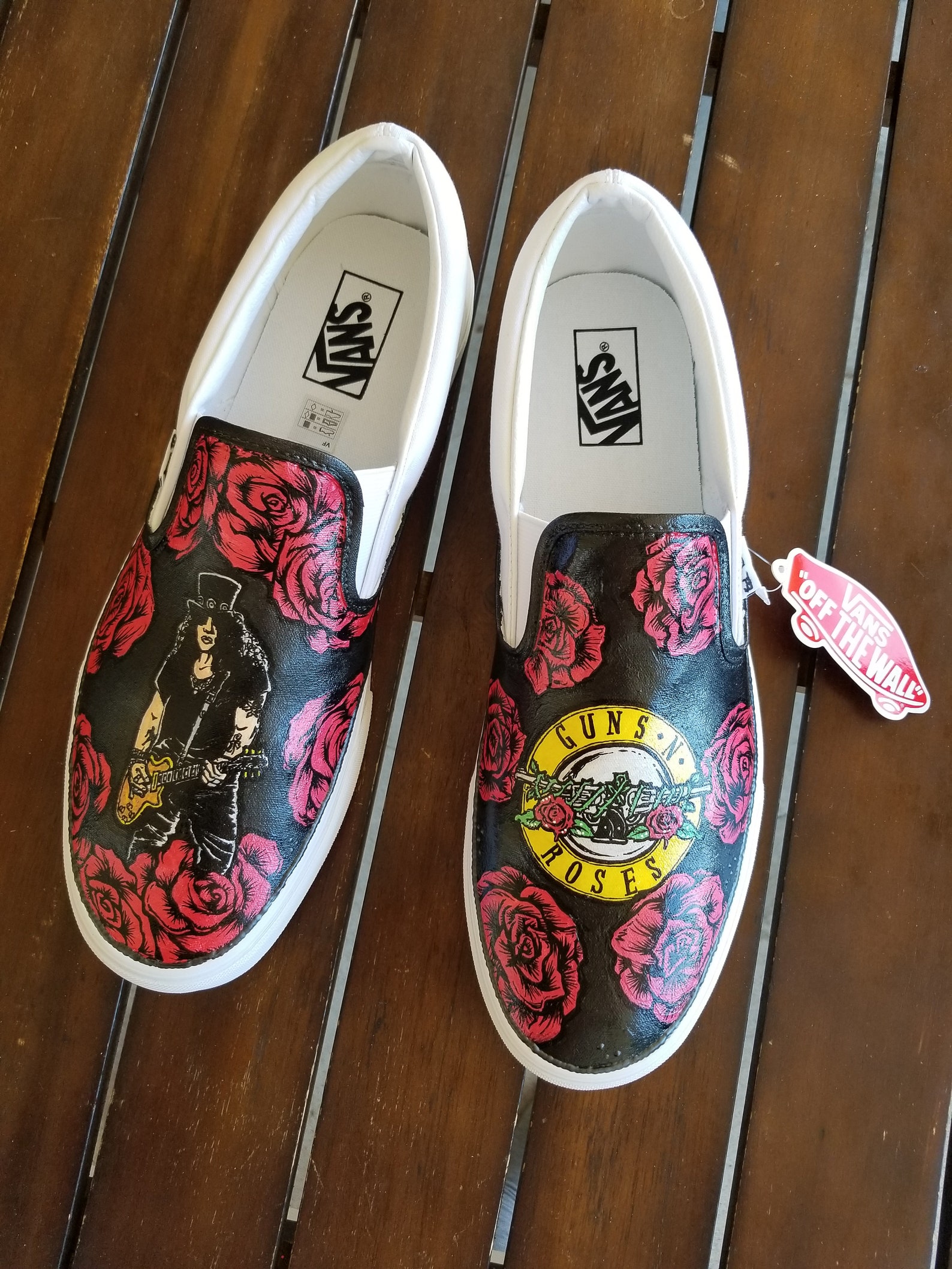 ROCK Theme Custom VANS - Etsy