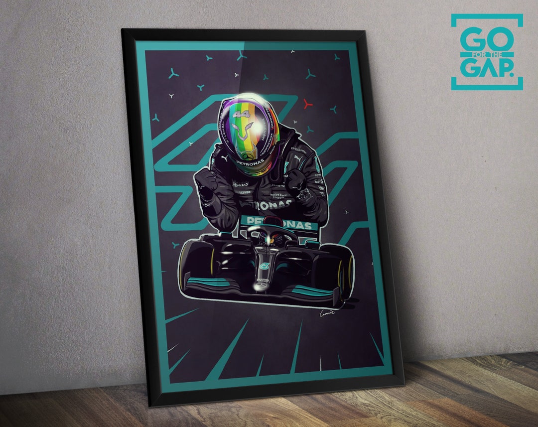 Lewis Hamilton Pride Helmet 2021 - Etsy