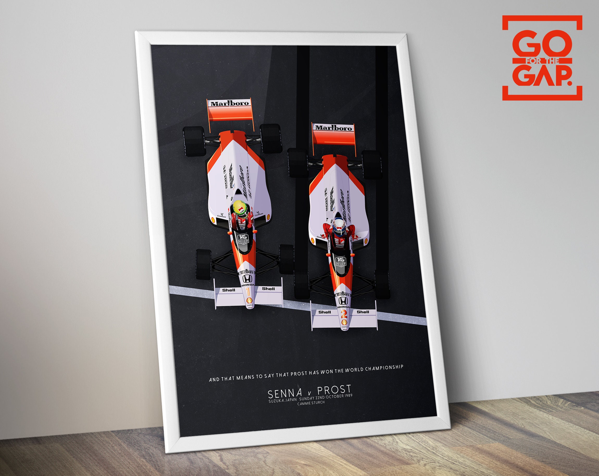 Senna & Prost Japan 1989 - Etsy