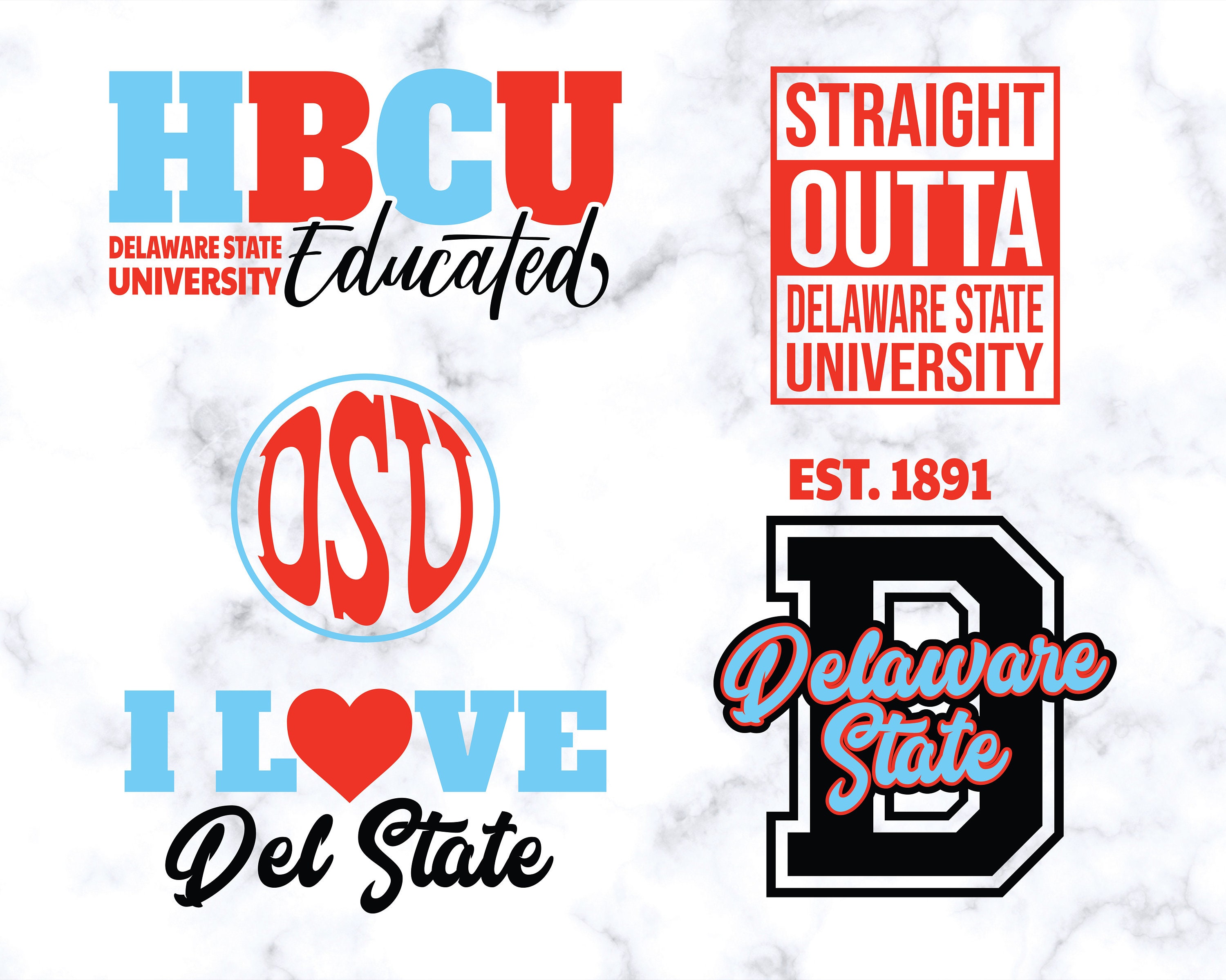 Hbcu Pride Delaware State University Svg New Hbcu 2024 Collection - Etsy