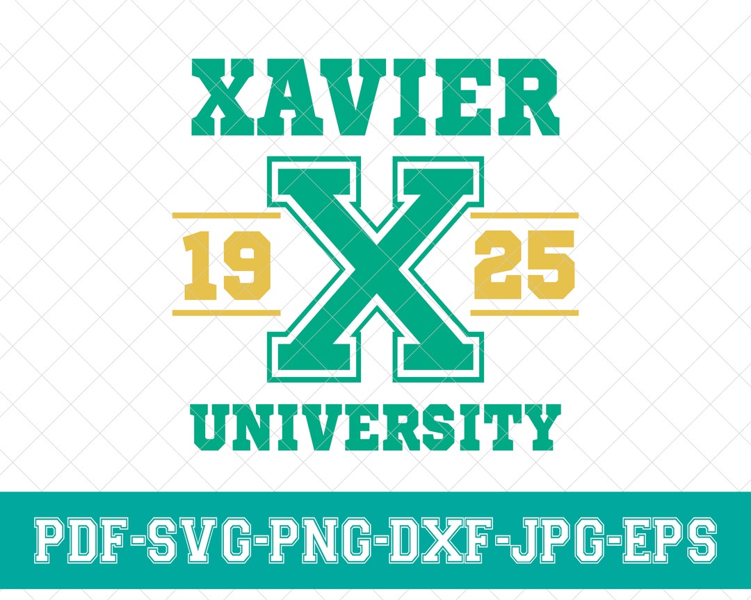 Xavier University Svg, X Svg, XU Svg, XULA Svg, Xavier 1925 Svg, HBCU ...