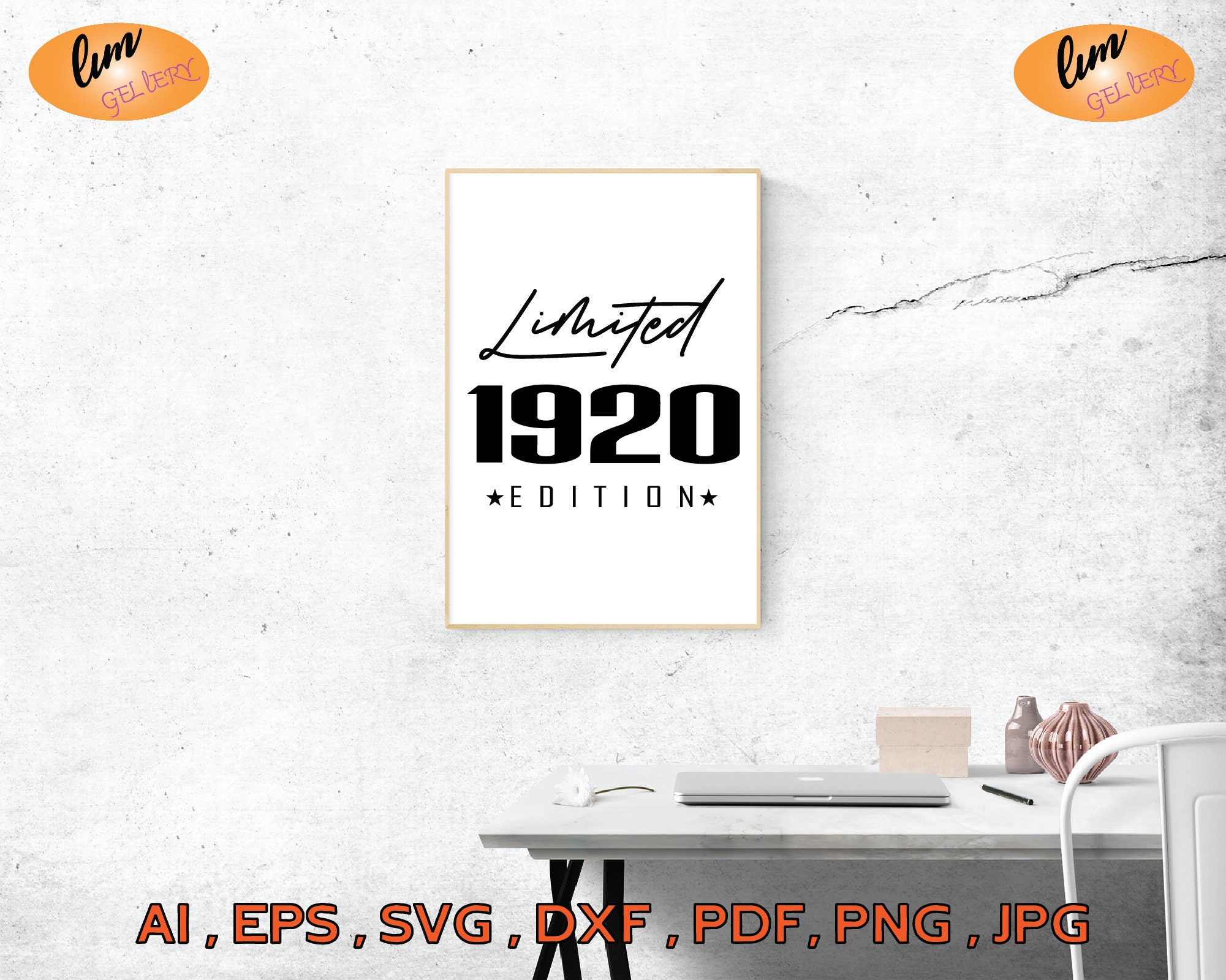 Jahrgang 1920 Svg 100. Geburtstag Svg Limited Edition | Etsy