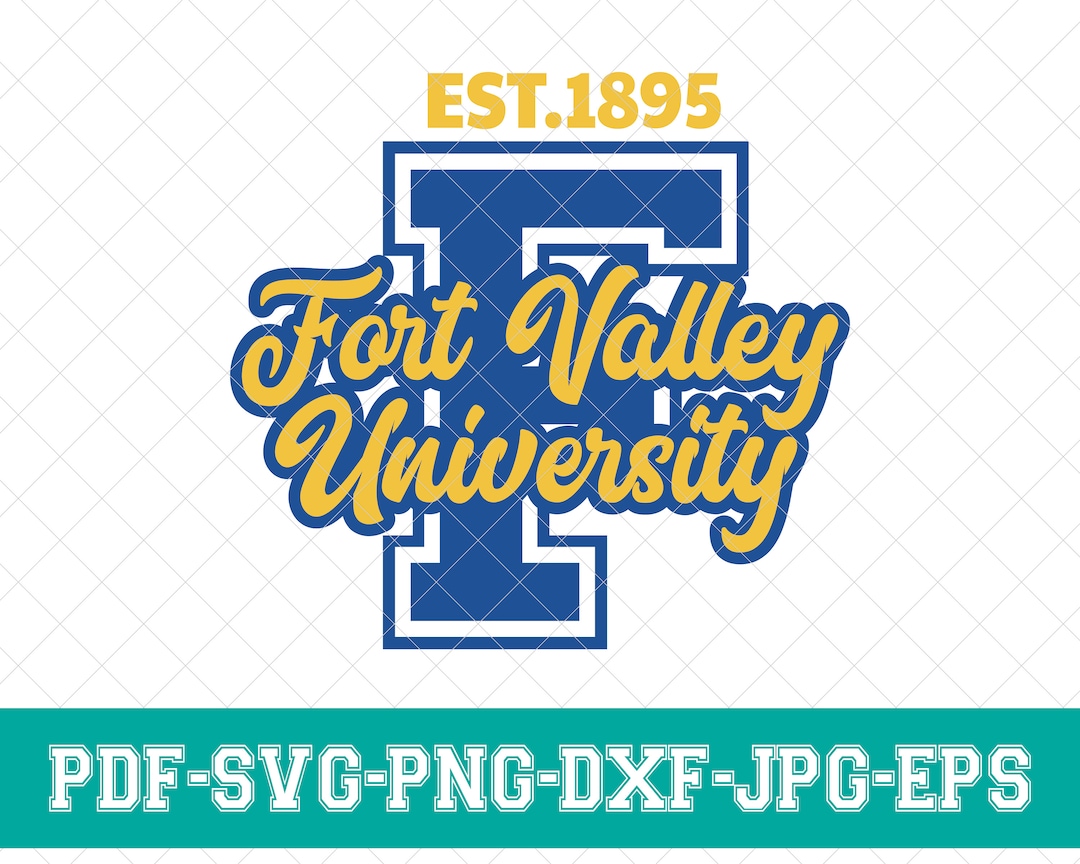 Fort Valley State University Svg, F Svg, FVSU Svg, Fort Valley 1895 Svg ...