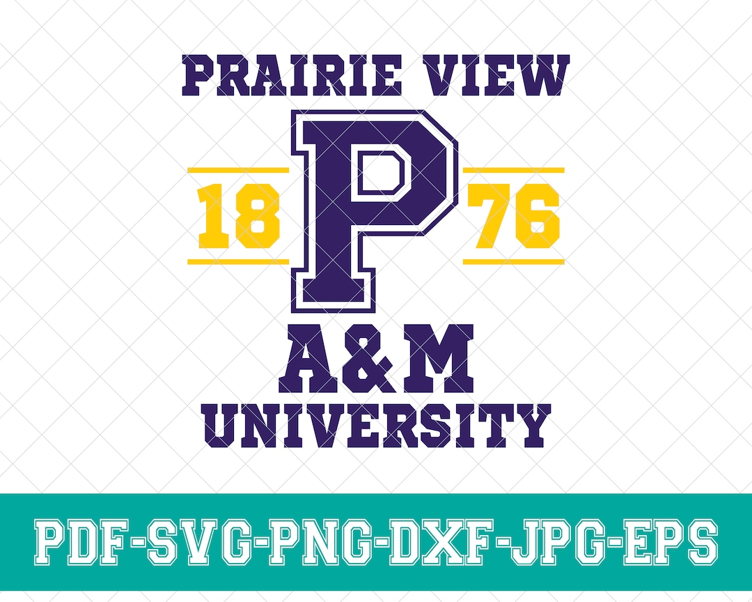 Prairie View A&M University Svg, P Svg, PVAM Svg, Prairie View 1876 Svg ...