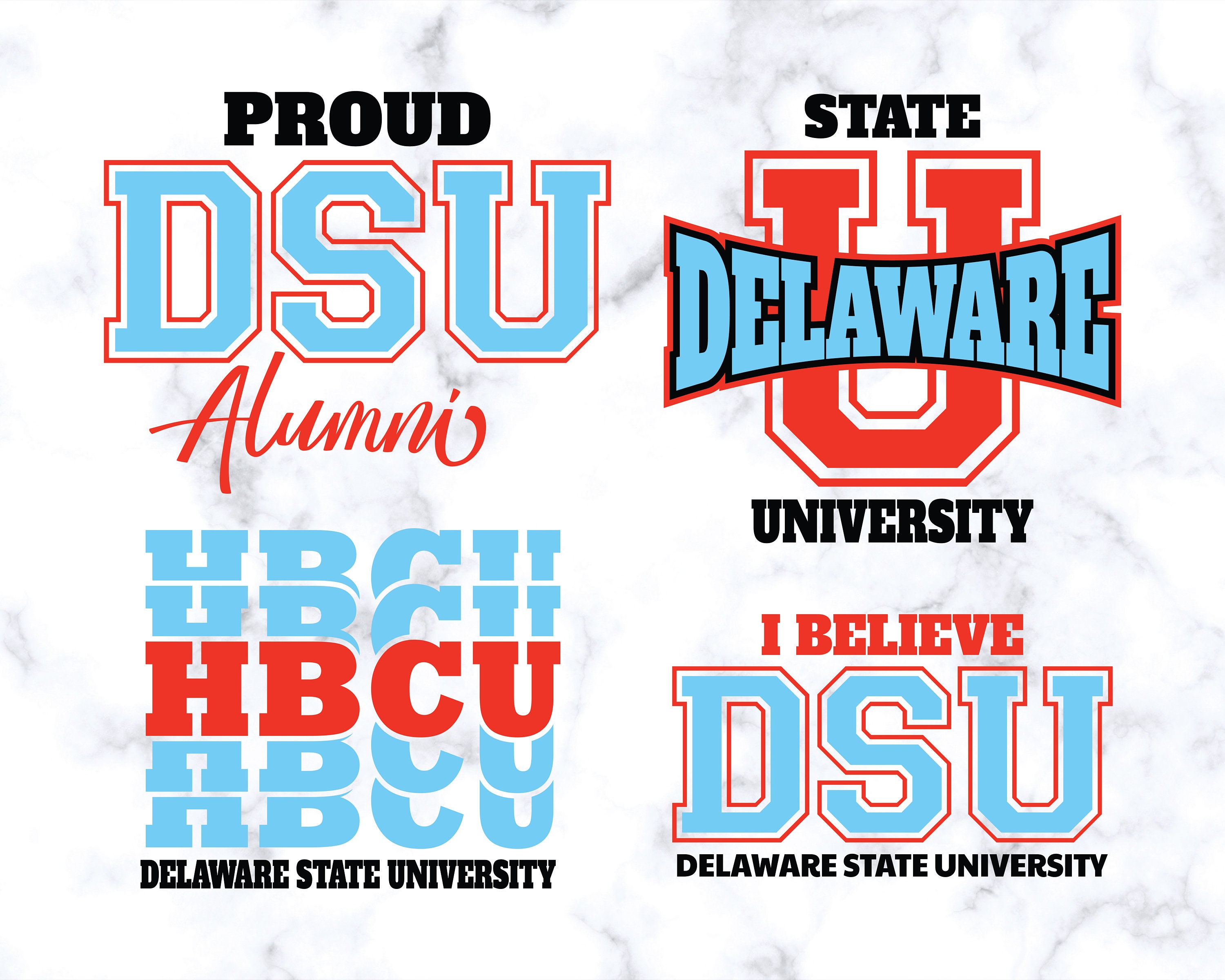 Hbcu Pride Delaware State University Svg New Hbcu 2024 Collection - Etsy
