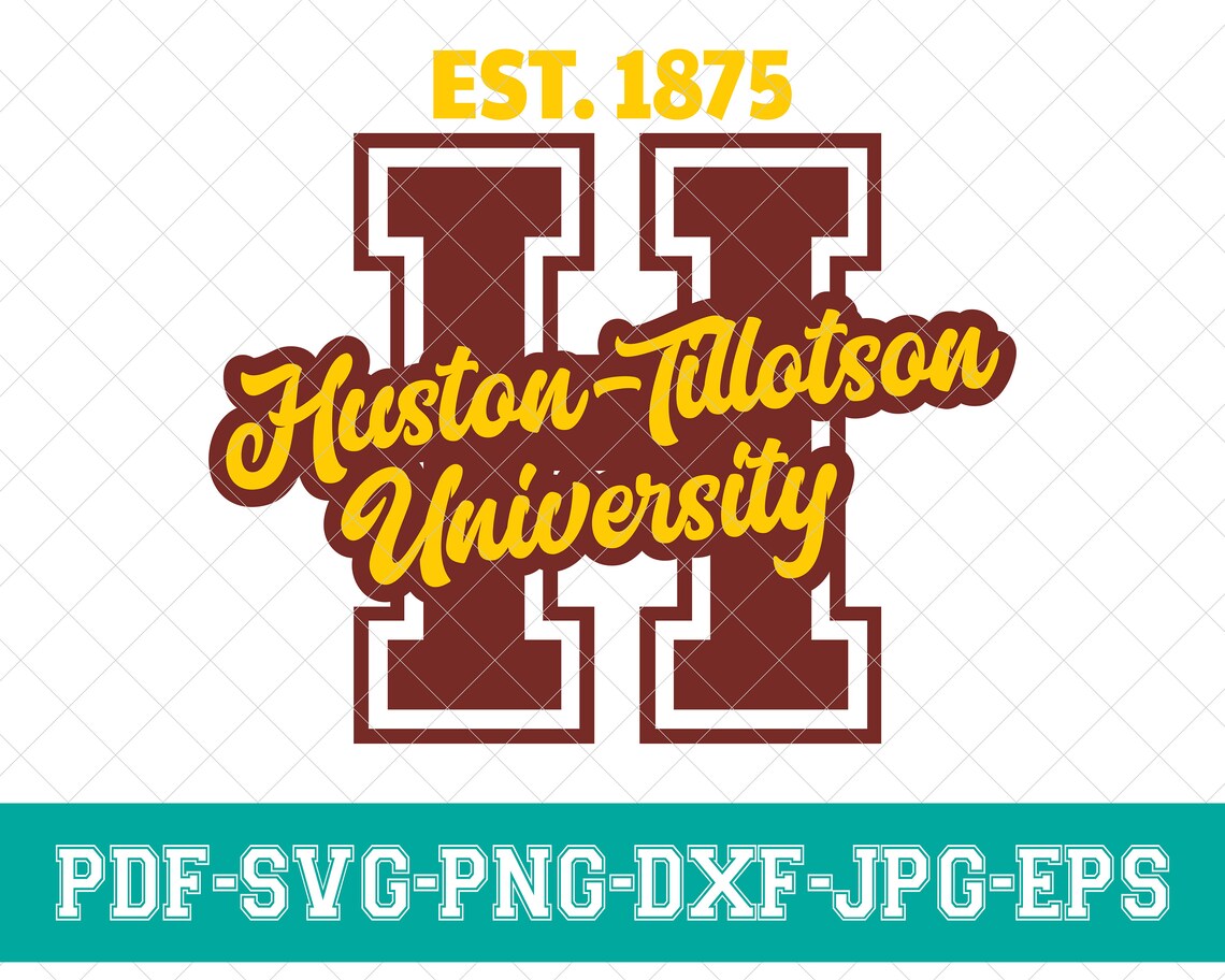 Huston Tillotson University Svg, H Svg, HT Svg, HTU Svg, Huston ...