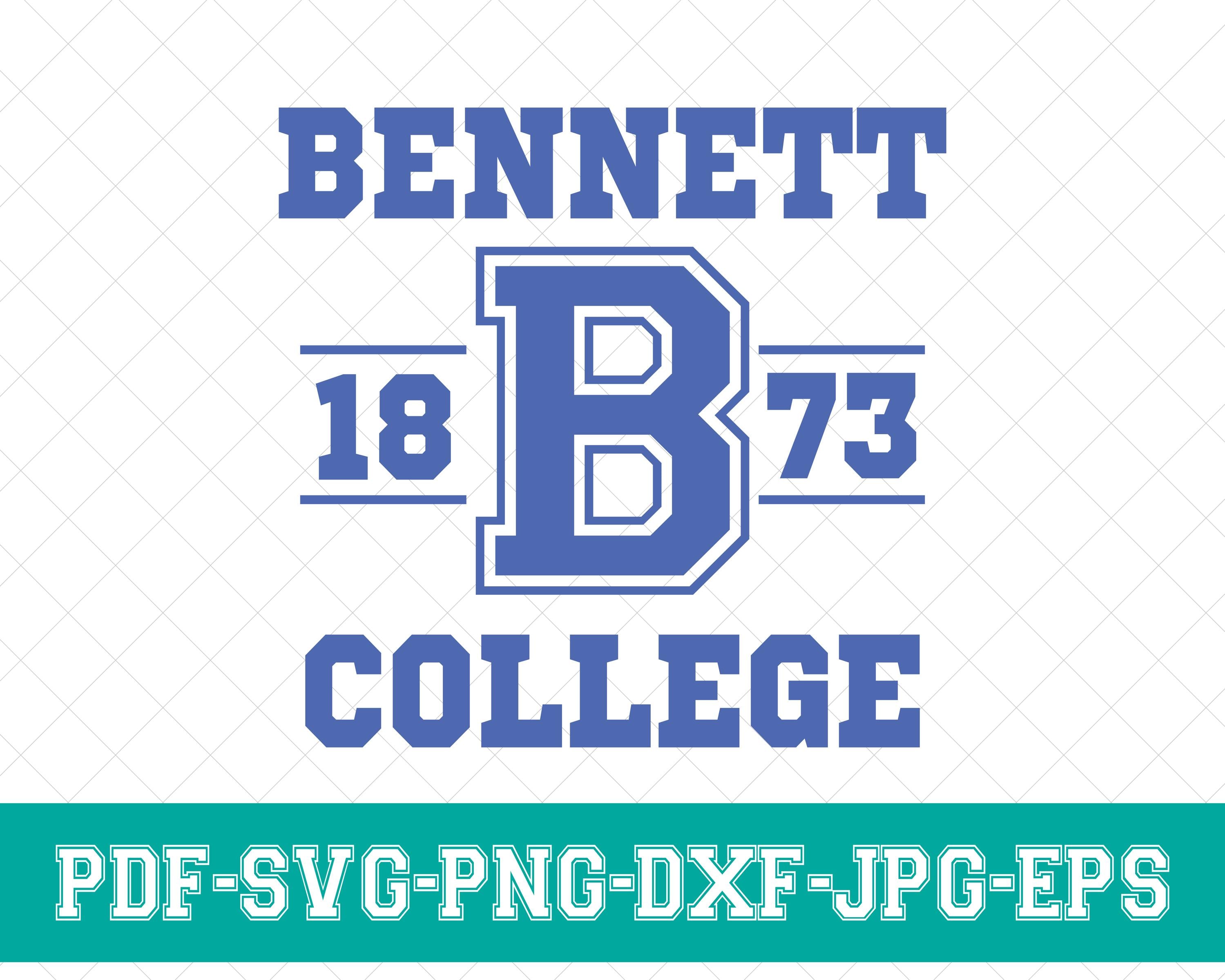 Bennett College Svg, B Svg, BC Svg, Bennett 1873 Svg, HBCU Svg ...