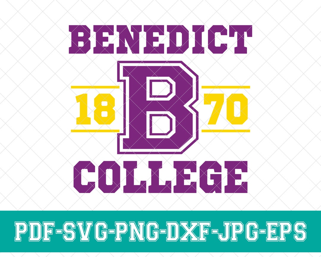 Benedict College Svg, B Svg, BC Svg, Benedict 1870 Svg, Hbcu Svg ...