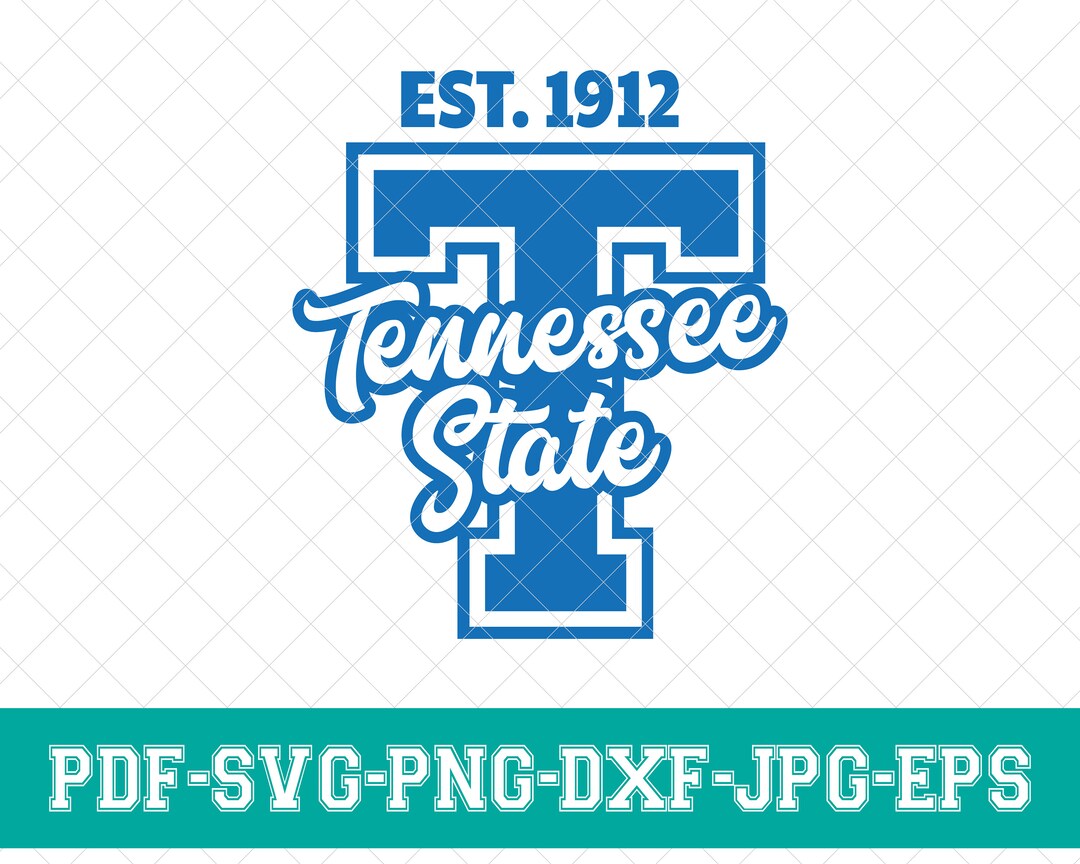 Tennessee State University Svg, T Svg, TSU Svg, Tennessee 1912 Svg ...