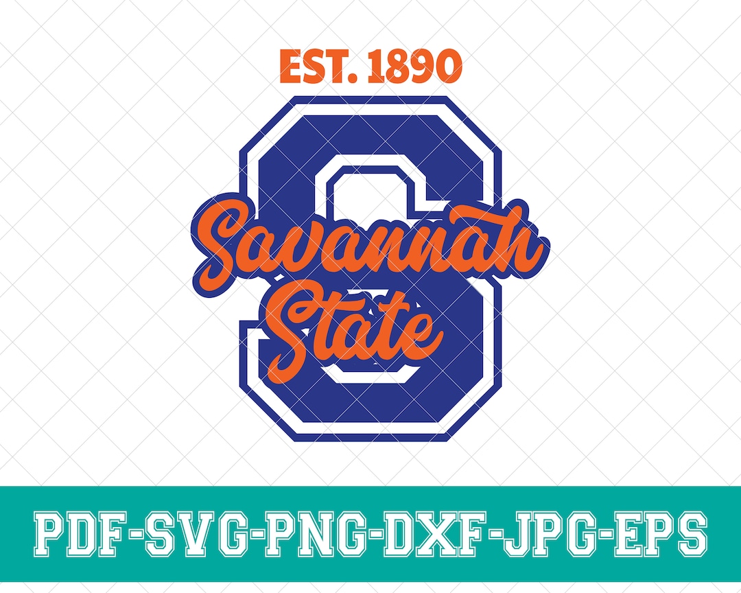 Savannah State University Svg, SSU Svg, S Svg, Savannah 1890 Svg, HBCU ...