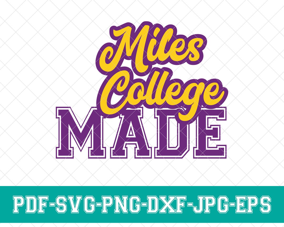 Miles College Made Svg, MC Svg, Miles College Svg, Hbcu Svg, University ...
