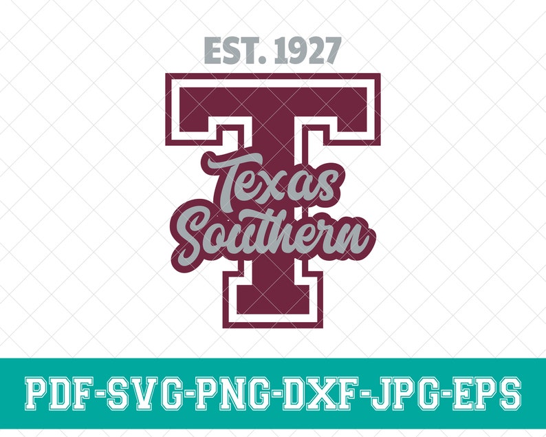 Texas Southern University Svg, T Svg, TSU Svg, Texas Southern 1927 Svg ...