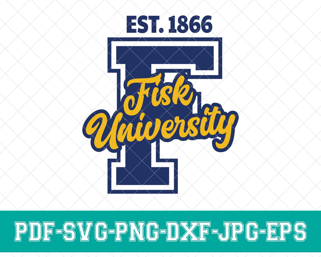 Fisk University Svg, F Svg, FU Svg, Fisk 1866 Svg, Hbcu Svg, University ...