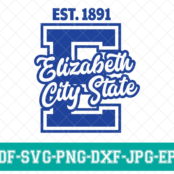 Elizabeth City State University Svg - Etsy