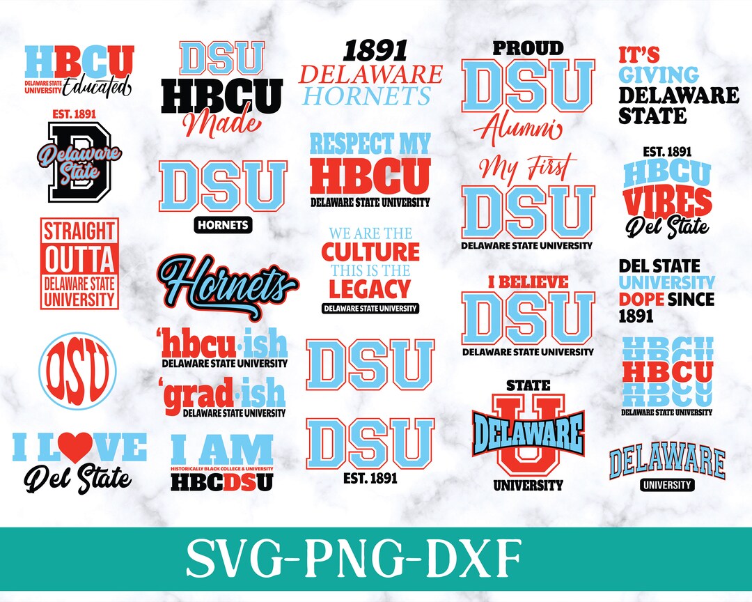 Hbcu Pride Delaware State University Svg New Hbcu 2024 Collection - Etsy