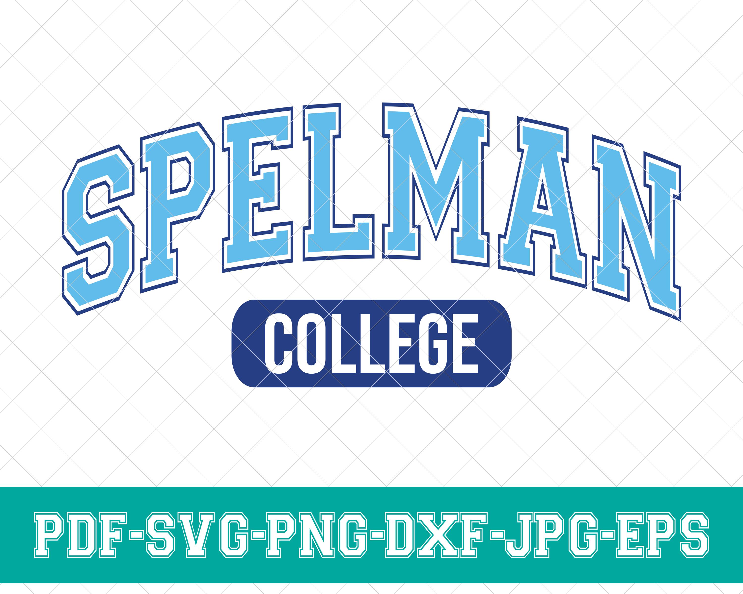 Spelman College Svg, Spelman Design Svg, Sport Font Svg, Arched Text ...