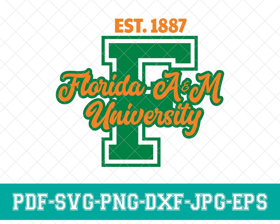 Buy Florida AM University Svg, FAMU Svg, F Svg, Florida AM 1887 Svg ...
