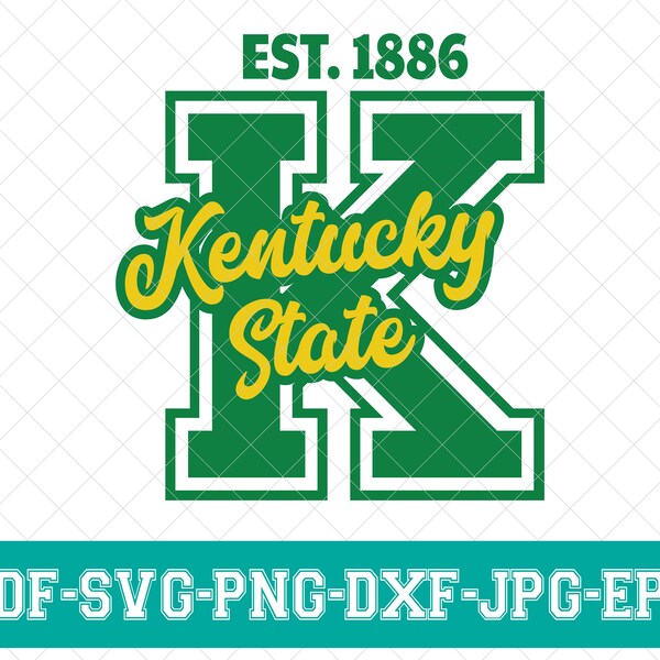Kentucky State University Svg - Etsy