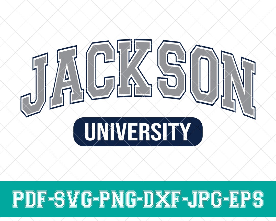 Jackson State University Svg, Jackson Design Svg, Sport Font Svg ...
