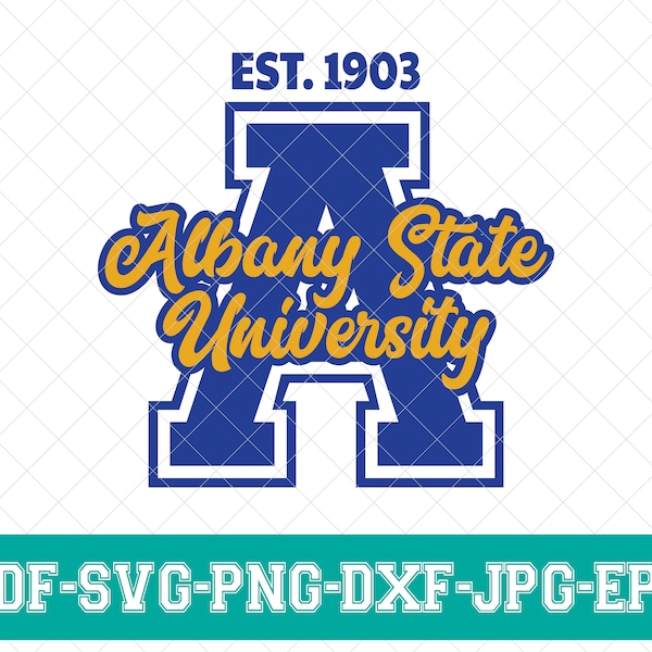 Albany State University Logo Svg - Etsy