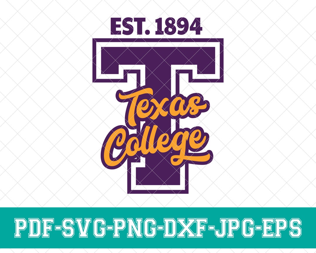 Texas College Svg, T Svg, TC Svg, Texas 1894 Svg , HBCU Svg, University ...