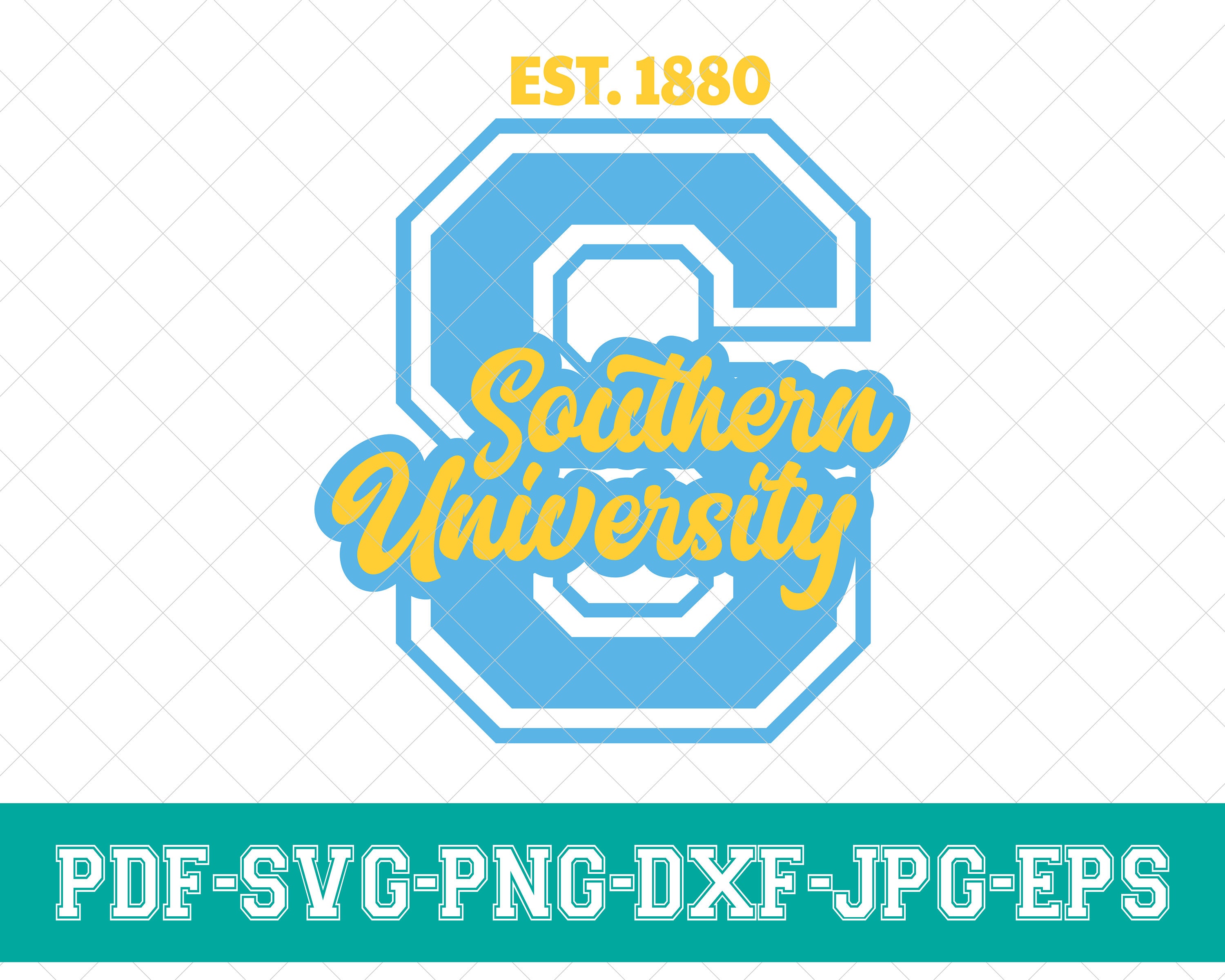 Southern University Svg, S Svg, SU Svg, Southern 1880 Svg, HBCU Svg ...