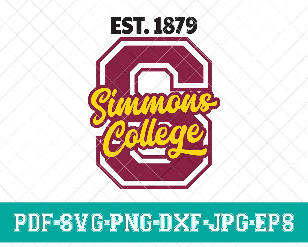 Simmons College Svg, S Svg, SC Svg, Simmons 1879 Svg, HBCU Svg ...