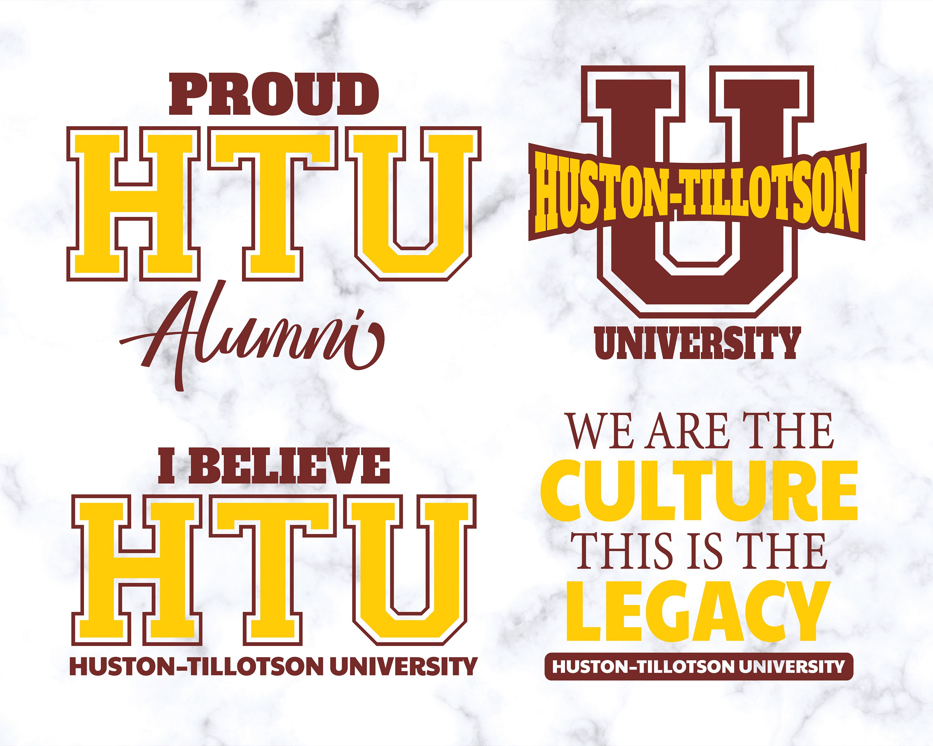 Hbcu Pride Huston Tillotson University Svg New Hbcu 2024 Collection - Etsy