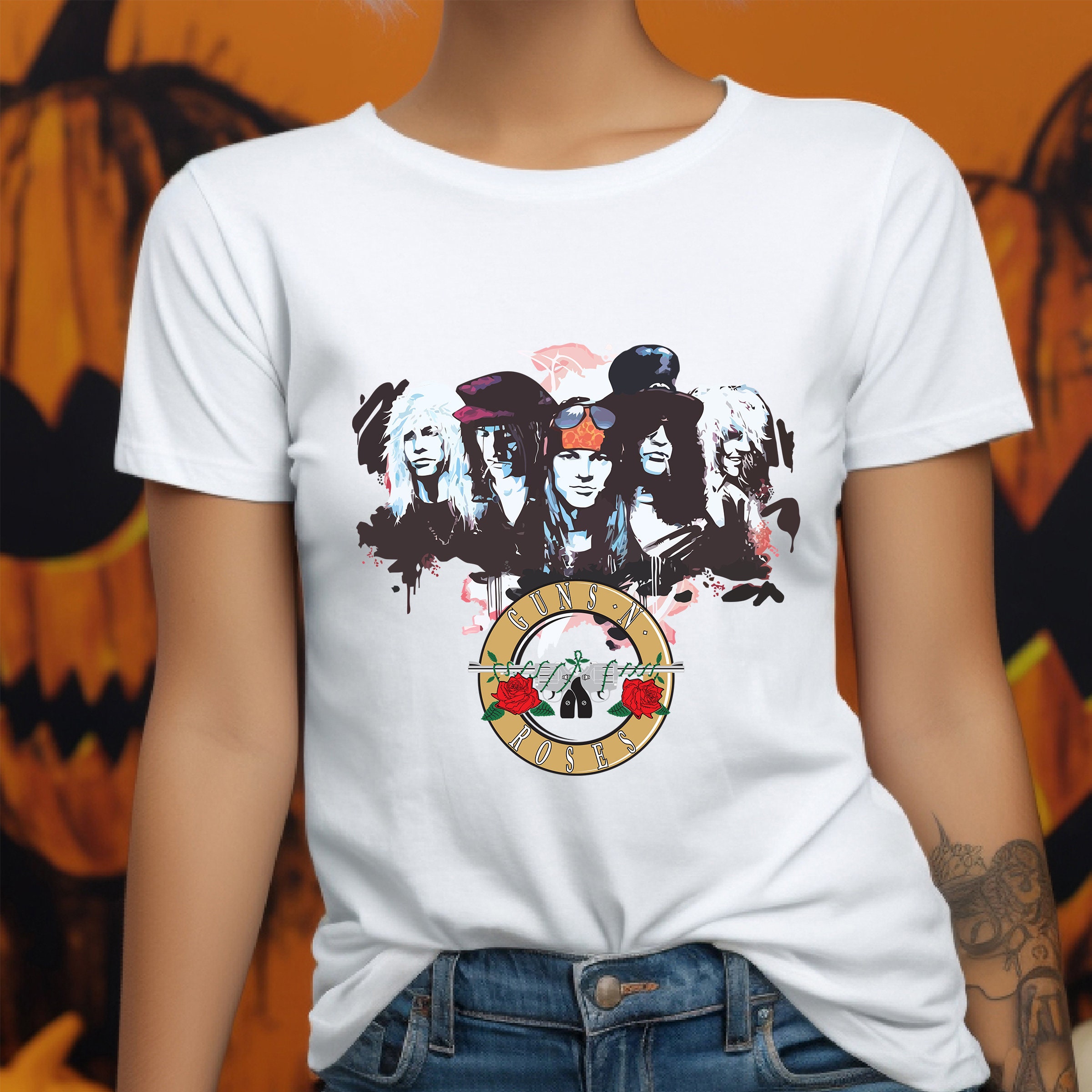 GNR Rock Bands Designs Png classic Rock Band Design Rock Digital ...