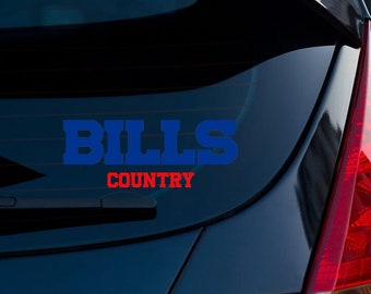 Buffalo Bills Car Decal - Etsy