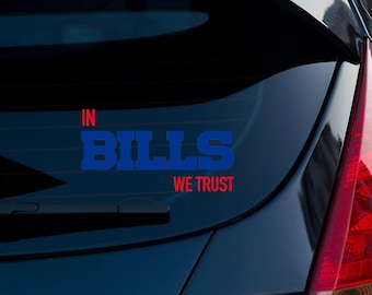 Buffalo Bills Car Decal - Etsy