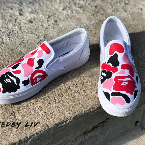 Bape Vans - Etsy